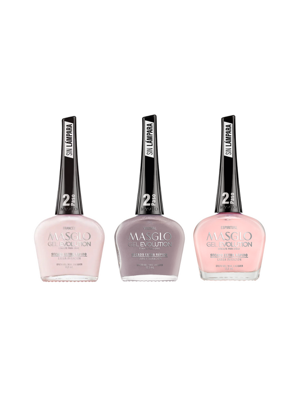 Kit Masglo Gel Evolution 3 Tonos 13.5 ML – Meriti Cosmetics